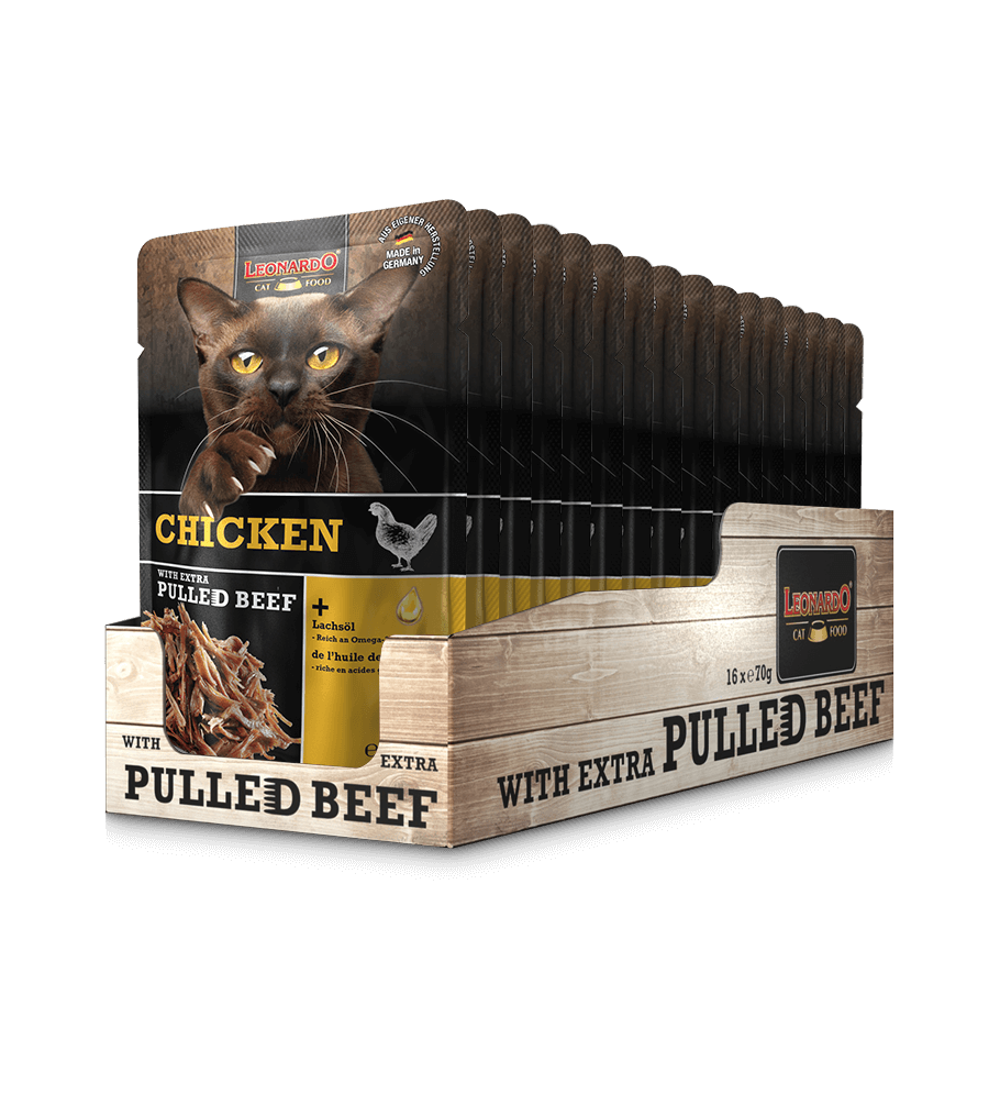 LEONARDO® Chicken + extra pulled Beef